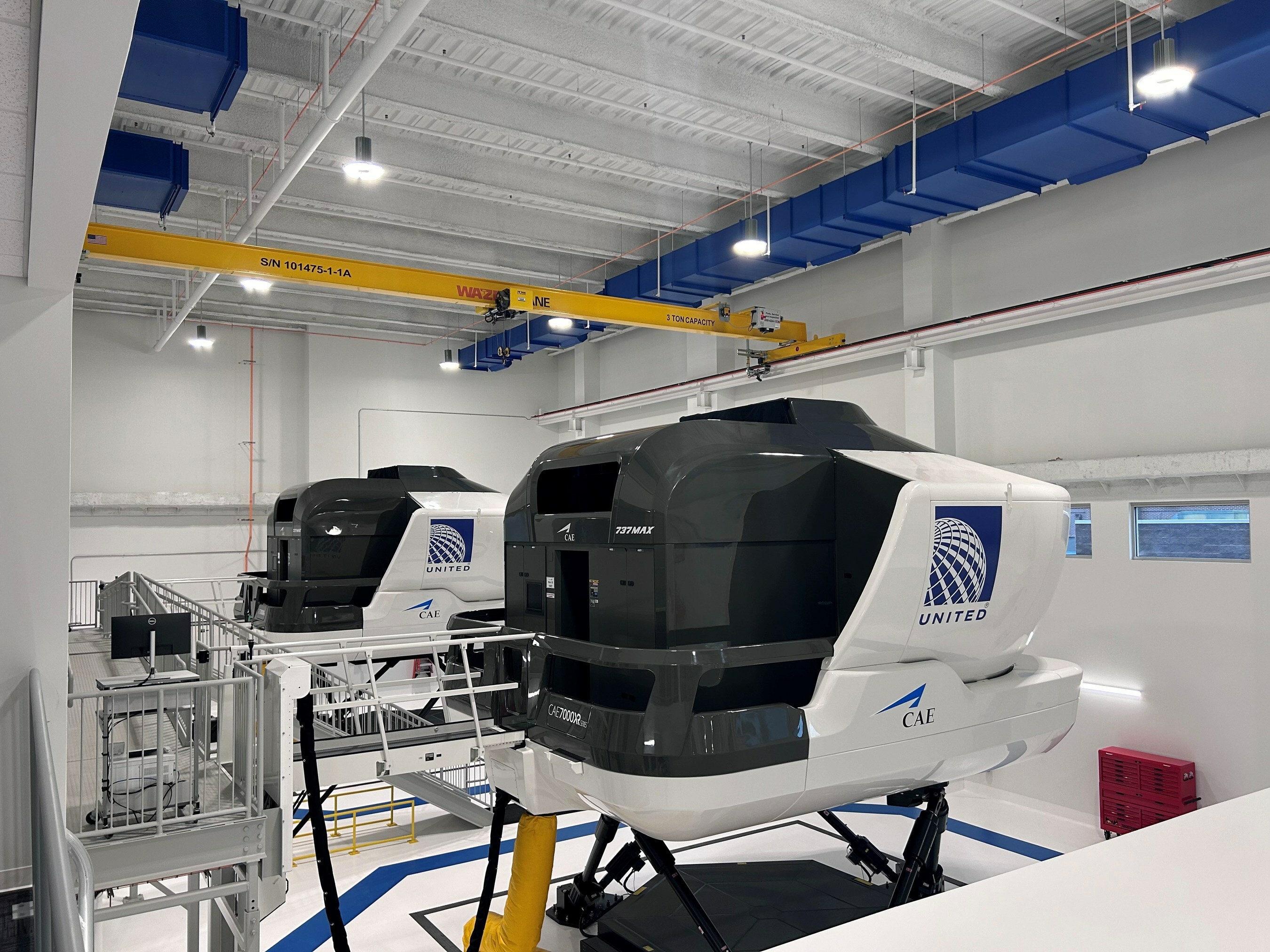 United World’s Largest Flight Training Center Huge, New Building with ...