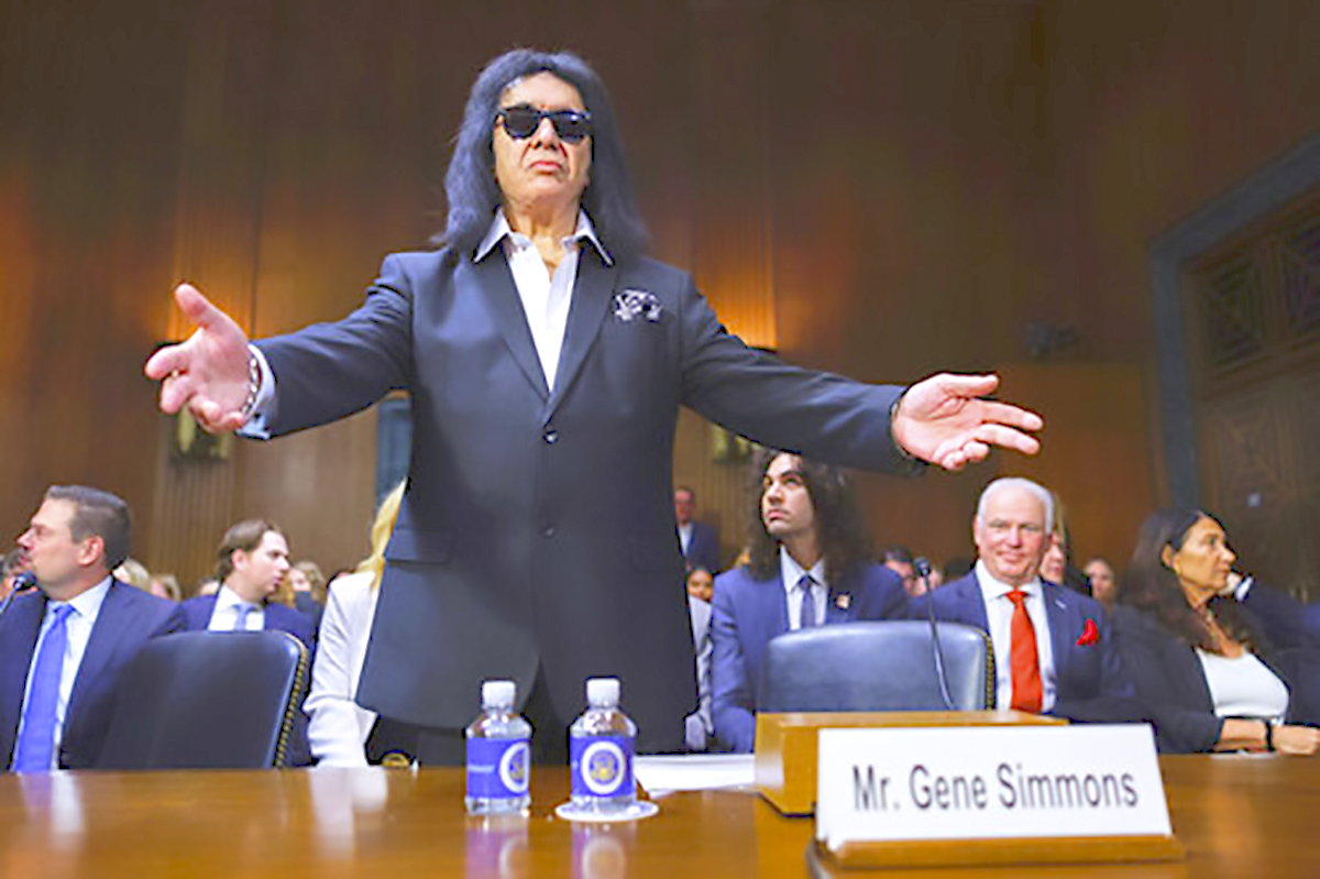 Rock icon Gene Simmons and Soundexchange CEO Michael Huppe call on ...
